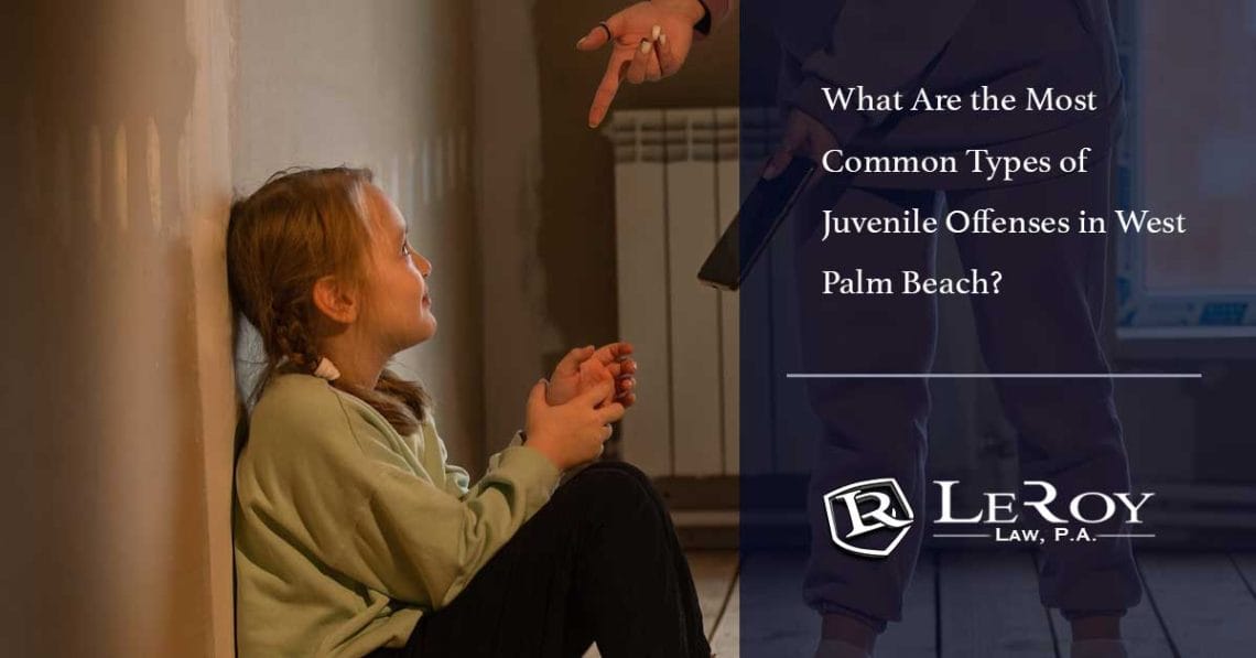 What Are The Most Common Types Of Juvenile Offenses?